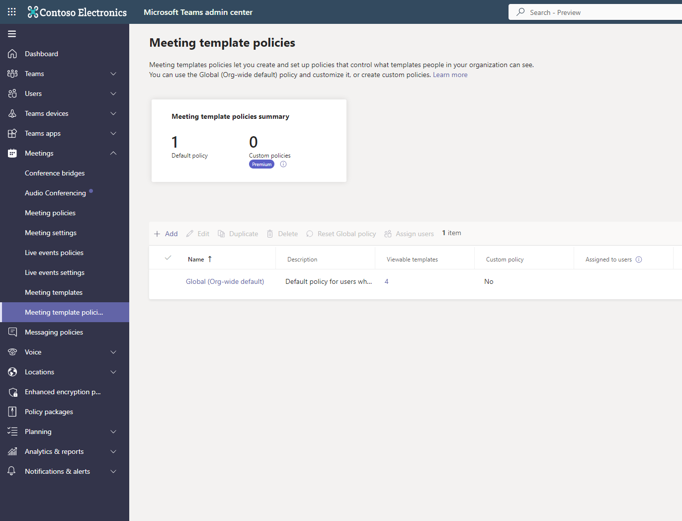 Introduction to Teams Meeting Templates – Modern Workplace.site