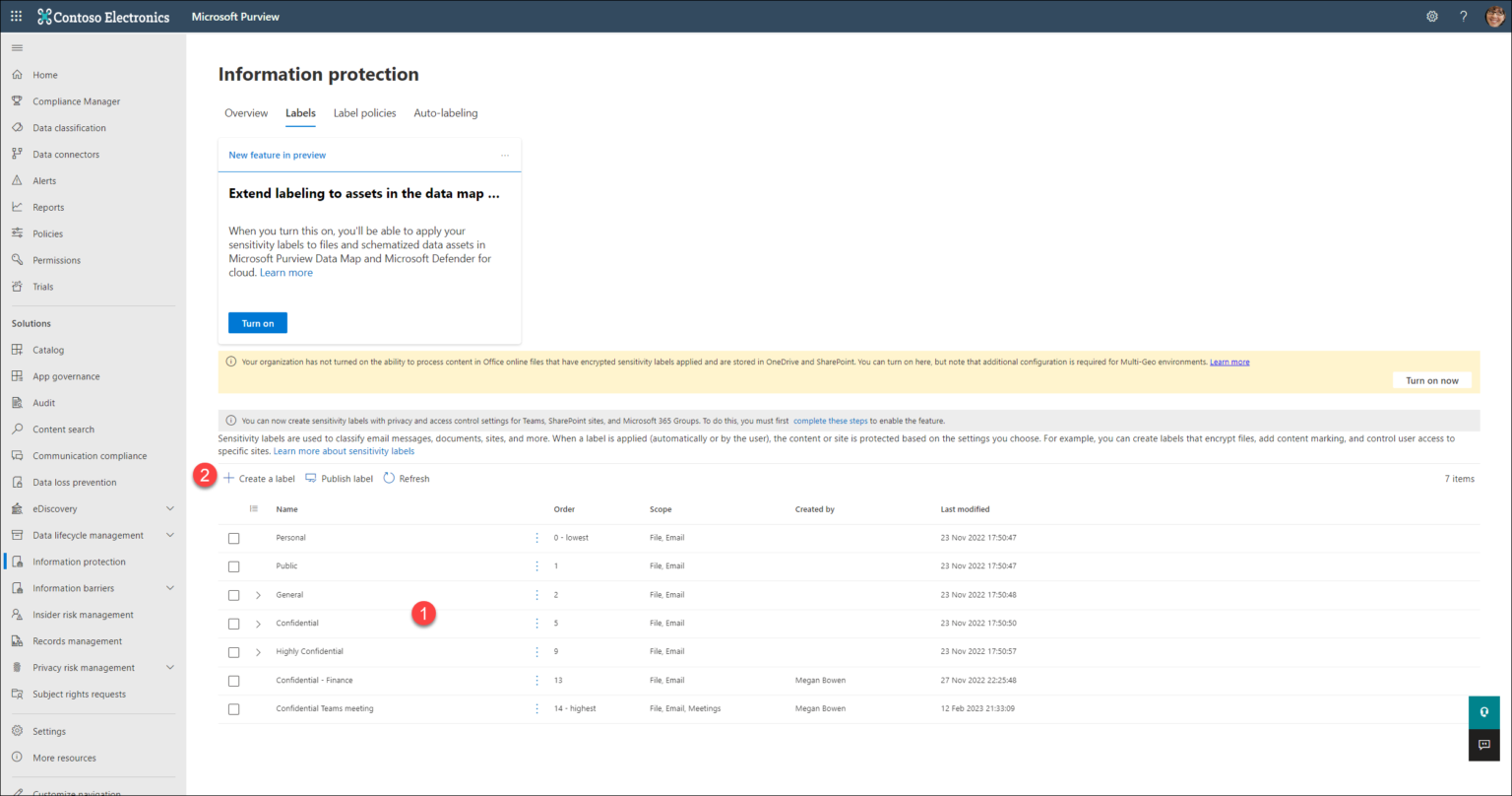 How to configure sensitivity labels for Teams meetings – Modern ...