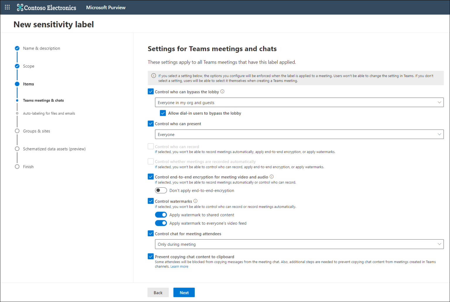 How to configure sensitivity labels for Teams meetings – Modern ...