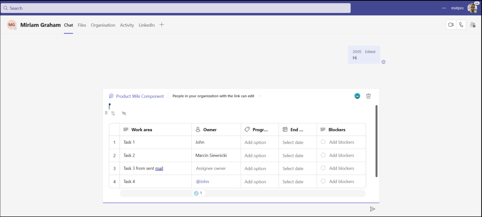 How to enable and work with Microsoft Loop – Modern Workplace.site