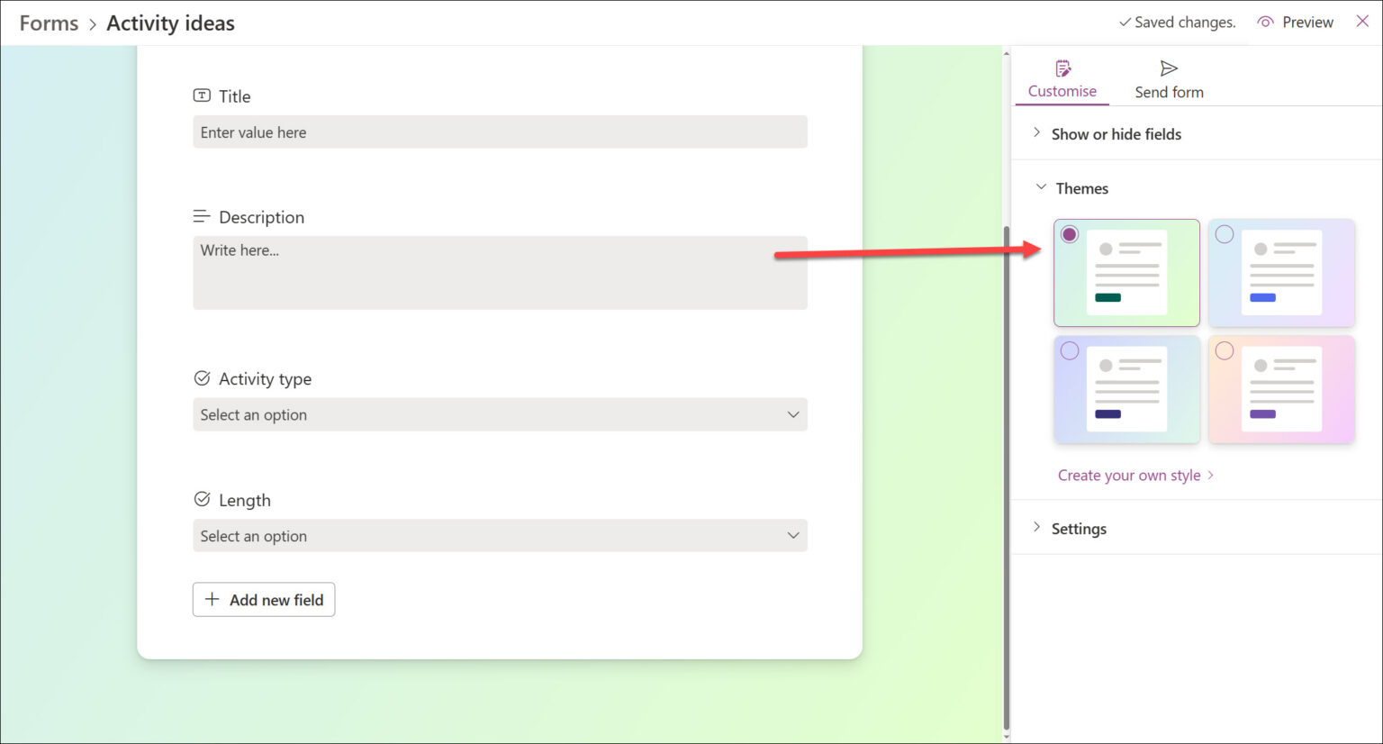 The new Microsoft Lists form Experience – Modern Workplace.site